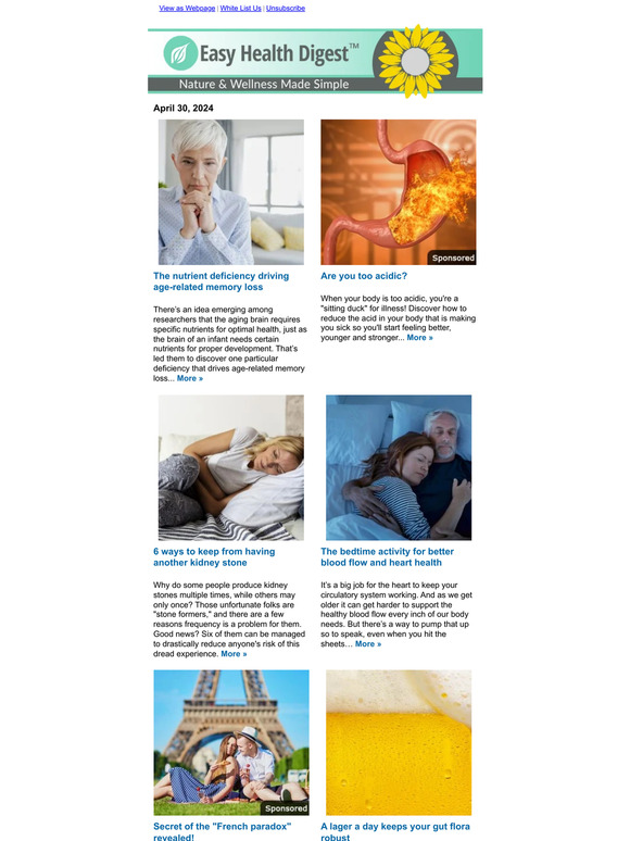 Easy Health Options: A lager a day keeps your gut flora robust | Milled