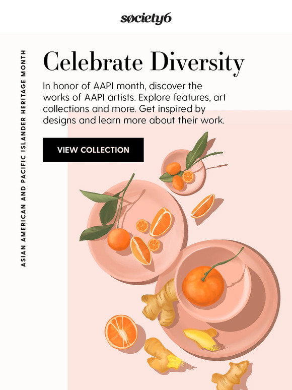 Society6: Celebrate Diversity: AAPI Heritage Month. | Milled