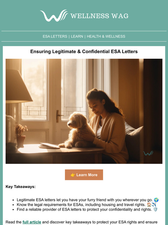 Wellness Wag: Know Your ESA Rights and Options 🐾💌 | Milled