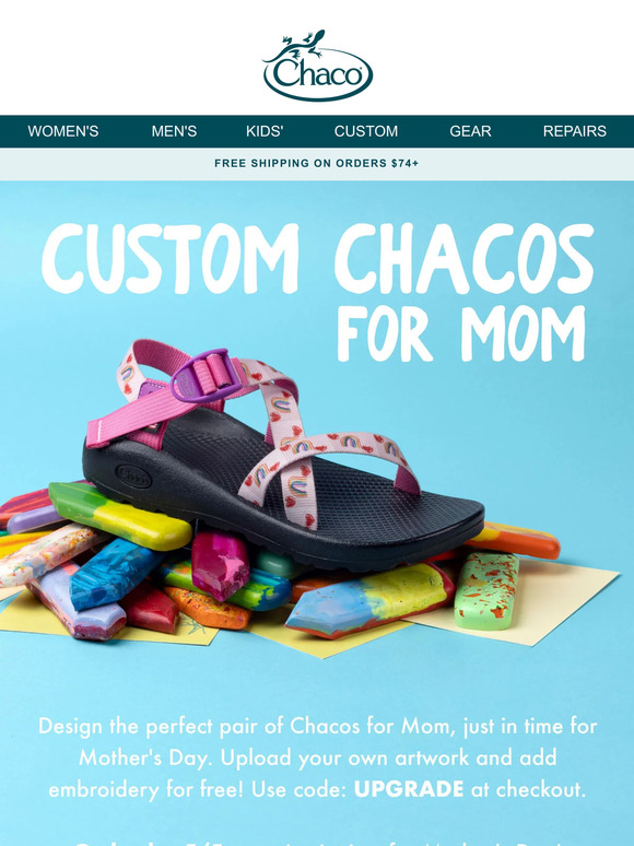 Chacos: Custom Chacos for Mom 🤍🎨 | Milled