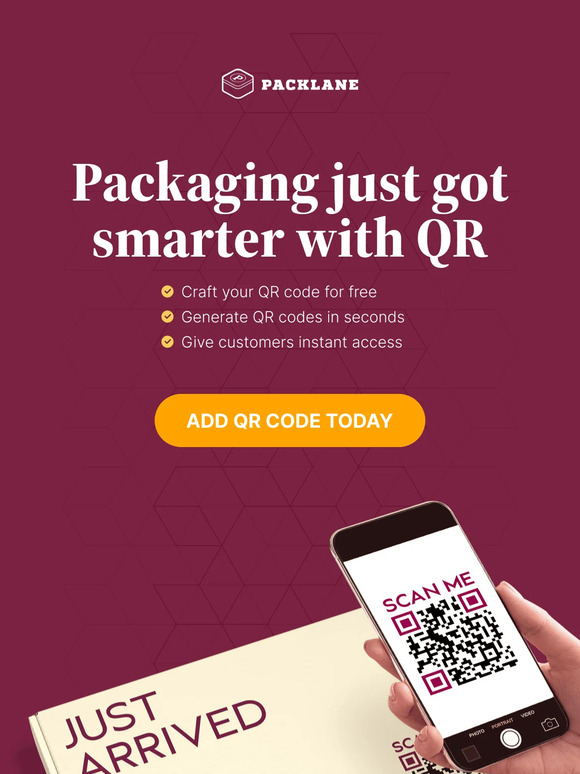 Packlane: Introducing our QR code generator: Your packaging's new ...