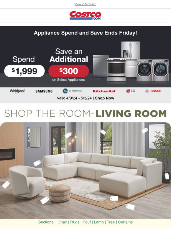 Costco: Transform Every Corner: Shop Room by Room! | Milled