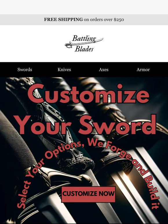 Battling Blades: Design Your Sword- Customize Your Perfect Sword | Milled