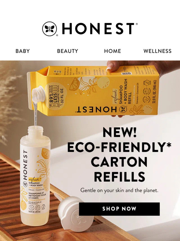 The Honest Company: NEW! Cute, eco-friendly + gentle on the eyes | Milled
