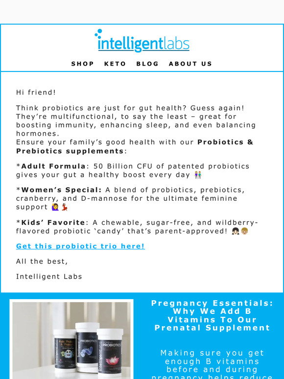 Intelligent Labs: Who knew probiotics could do all this? | Milled