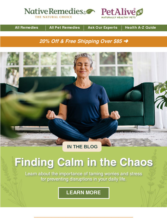 Native Remedies: Is it time to find your calm? | Milled