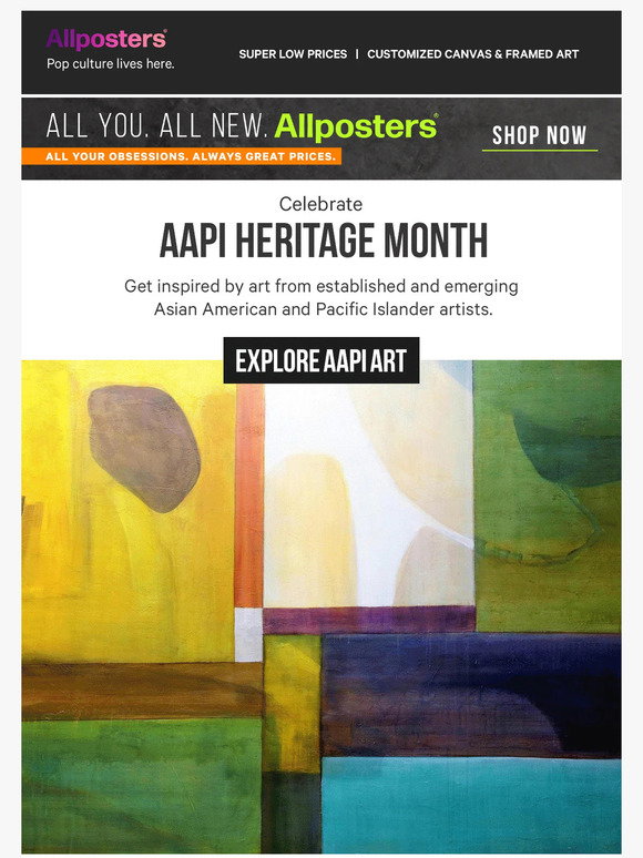 AllPosters: Use art to celebrate AAPI Heritage Month | Milled