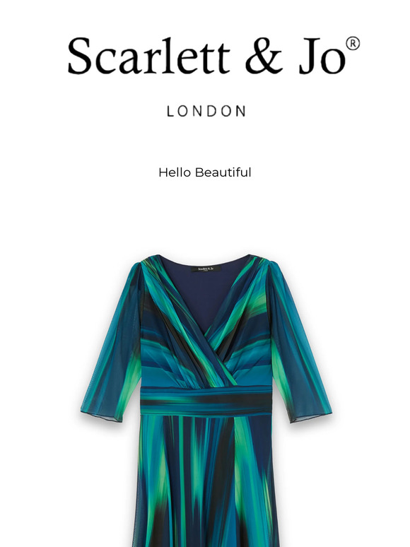 Scarlett & Jo: 📣🚨Back IN STOCK - The Verity Green Ikat Print Maxi Gown ...