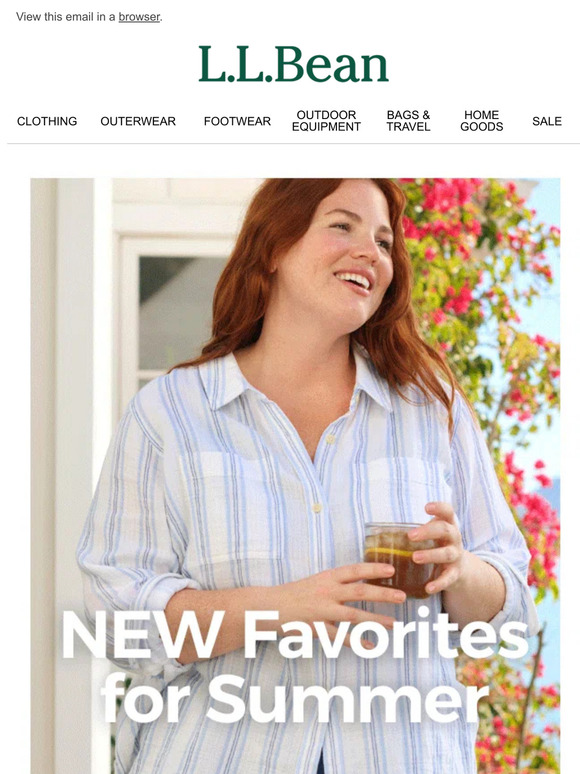 L.L.Bean: What’s NEW? Fresh Summer Styles & Colors | Milled