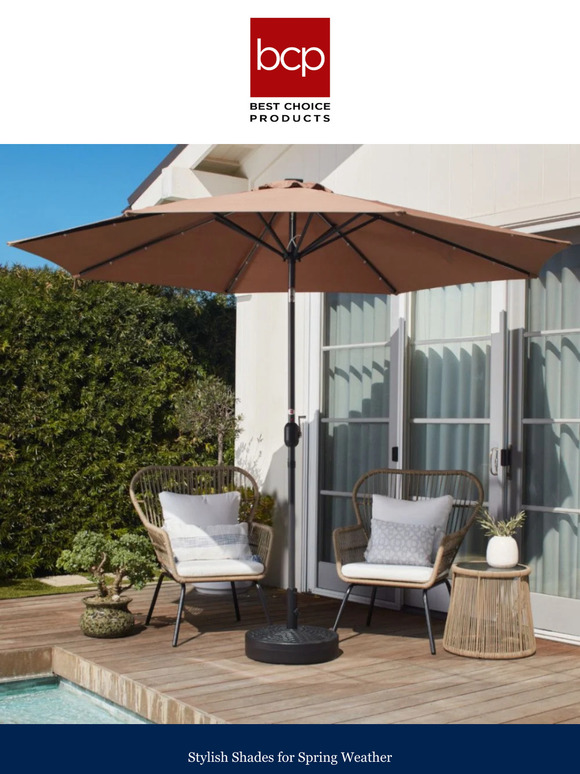 Best Choice Products: Beat the Heat With Beautiful Patio Umbrellas ☀️ ...