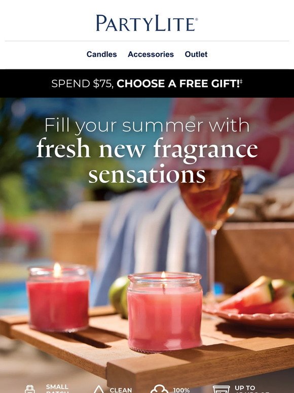 Party Lite: Introducing our NEW Summer Fragrances & Décor! | Milled