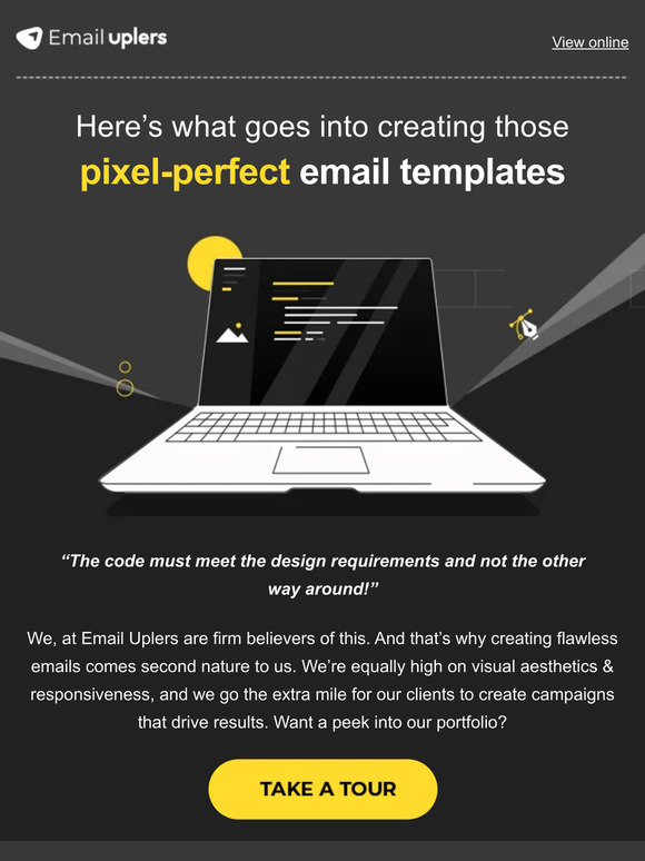 Email Uplers: Our hand-coded emails speak fluent HTML & CSS. Do yours ... Email Uplers: Our hand-coded emails speak fluent HTML & CSS. Do yours ...