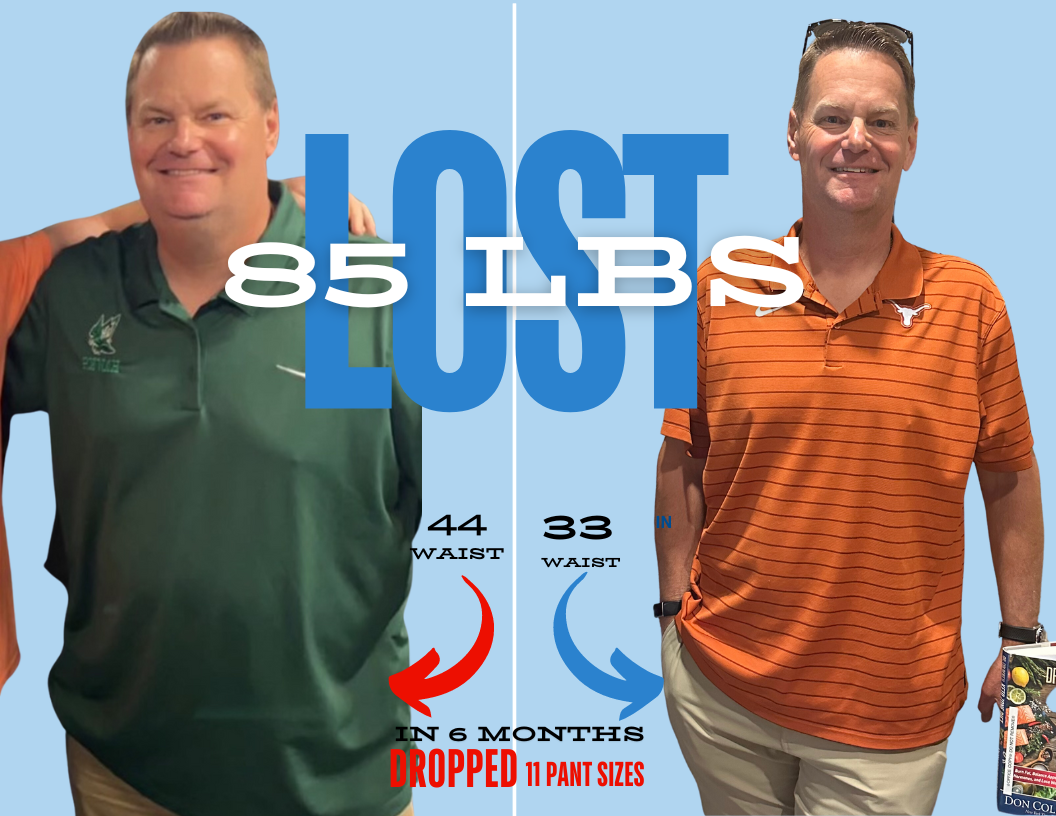 Dr. Colbert: This is How Wally Lost 85 Pounds and 11 Pant Sizes in 6 ...