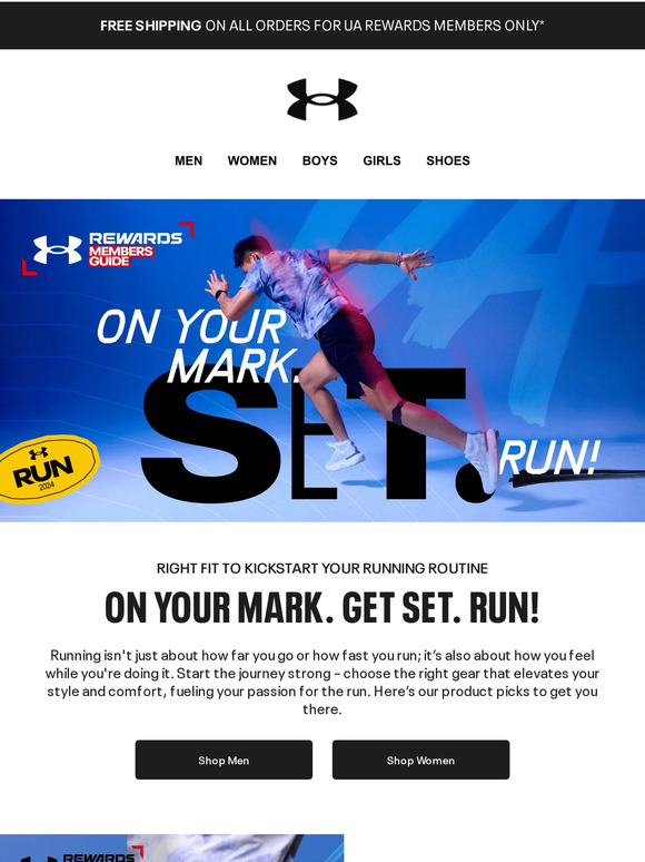 Under Armour: On Your Mark. Get Set. Run! | Milled