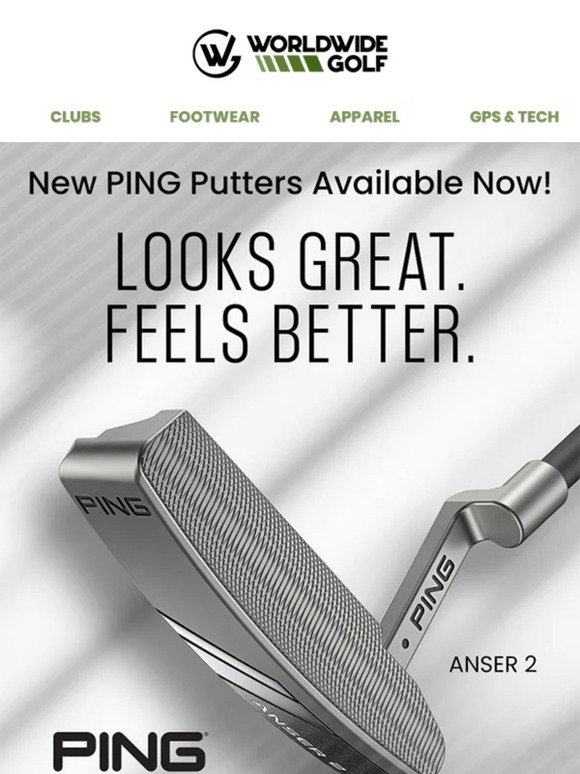 Worldwide Golf: Introducing PING 2024 Putters | Milled