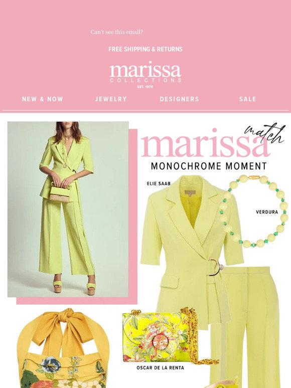 Marissa Collections: Marissa Match x Monochrome Moment | Milled