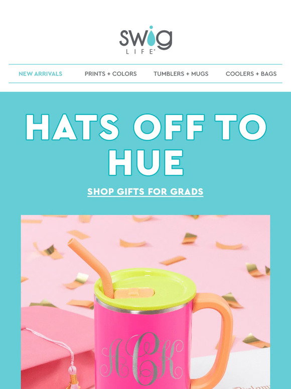Swig Life: NEW Custom Designs for Grads! 🎓 | Milled