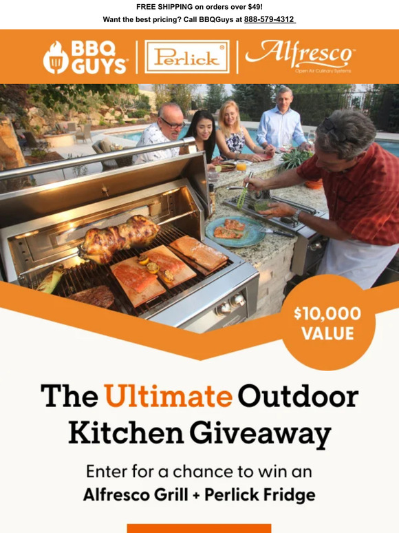 ShoppersChoice.com: This Ultimate Outdoor Kitchen Could Be Yours! | Milled