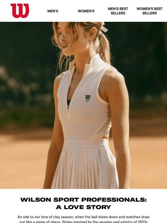 Wilson: Just Landed: Wilson Sport Professionals | Milled