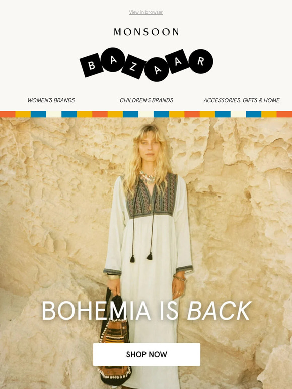 Monsoon: Spotlight on: Bohemian brands | Milled