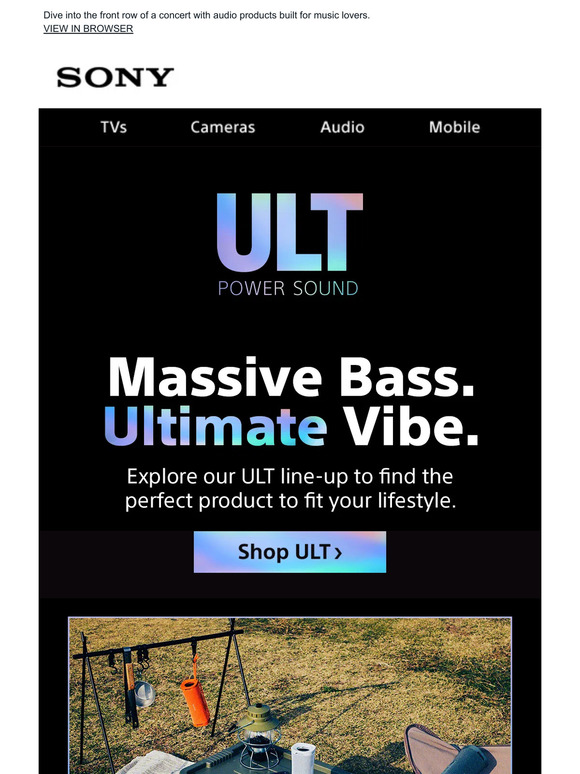 Sony: Experience the Incredible Power of Sound + Bass | New ULT Line-up ...