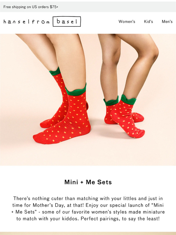 Hansel from Basel: Introducing Mini + Me Sets | Milled