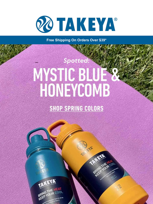 Takeya: Show Us Your Spring Colors | Milled