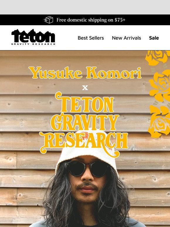 Teton Gravity Research: Yusuke Komori x TGR: Fresh New Designs | Milled
