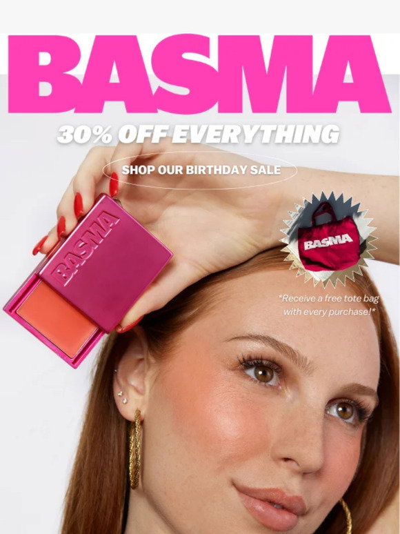 BASMA Beauty: Get Summer Ready for 30% Less! | Milled