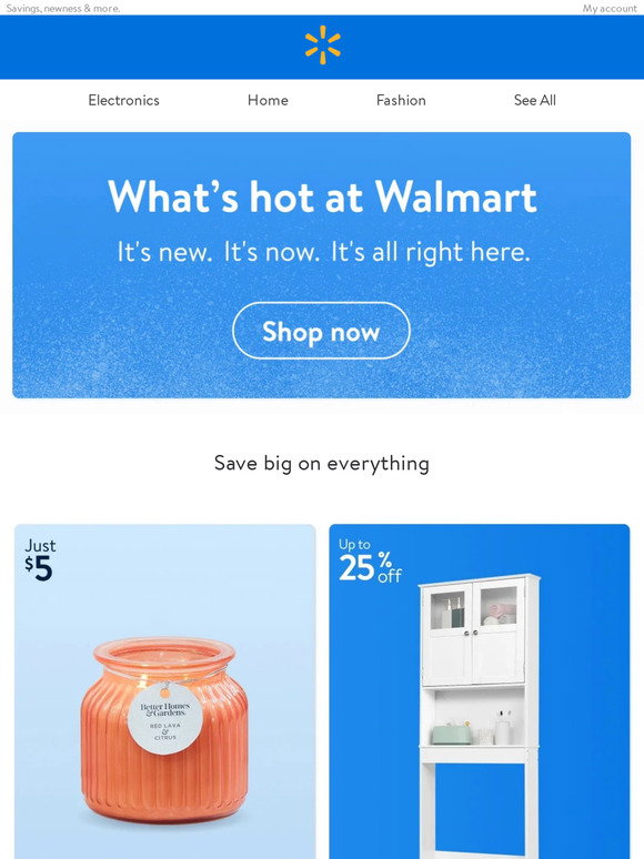 Walmart: Introducing: what’s hot at Walmart 🔥 | Milled