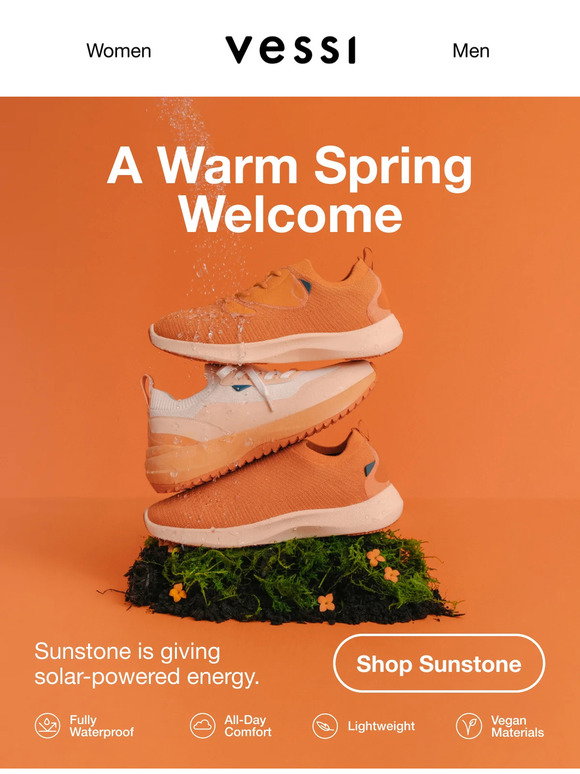 Vessi: Meet our latest sun-inspired seasonal hue | Milled