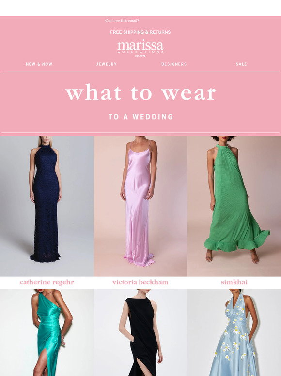 Marissa Collections: Your Wedding Guest Checklist 💖 | Milled