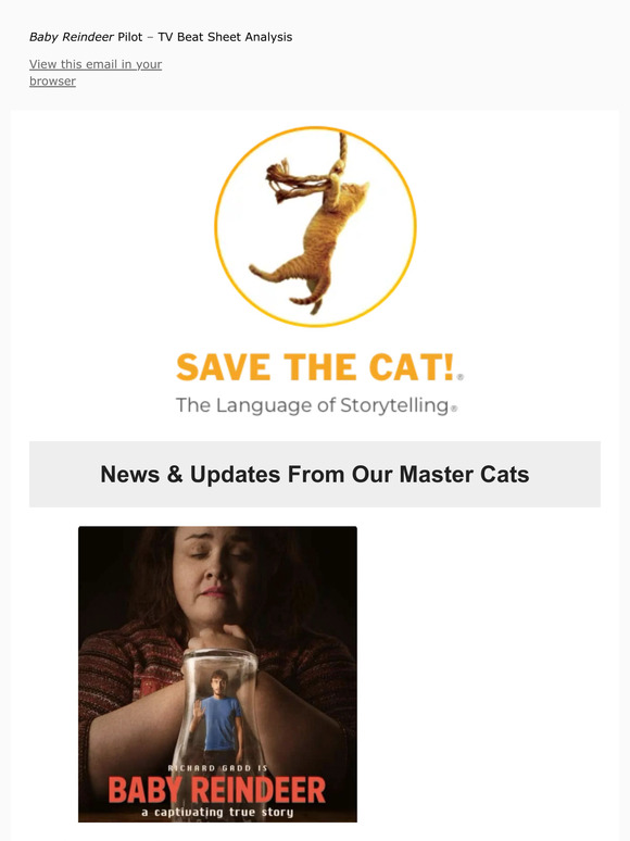 Save the Cat: "Baby Reindeer" Pilot – TV Beat Sheet Analysis | Milled