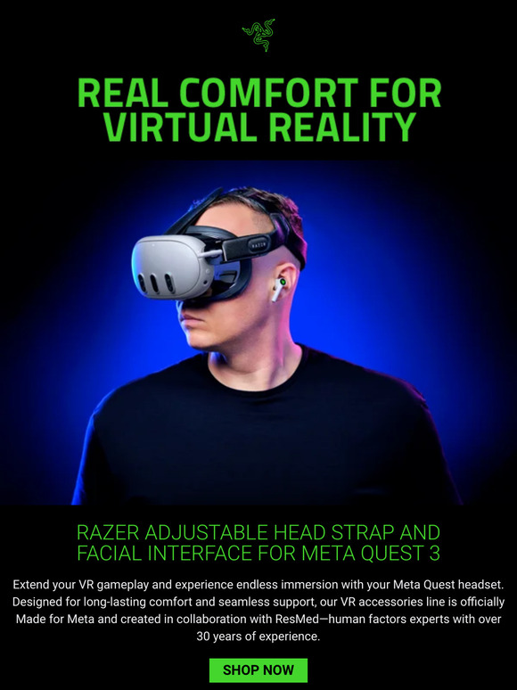 Razer Online Store: Just Dropped: Razer Adjustable Head Strap and ...