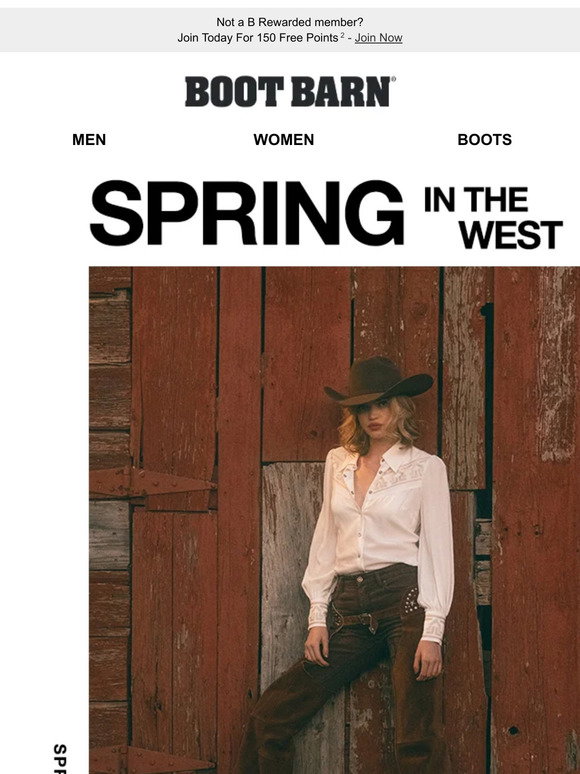Boot Barn: New Western Wear for Spring | Milled