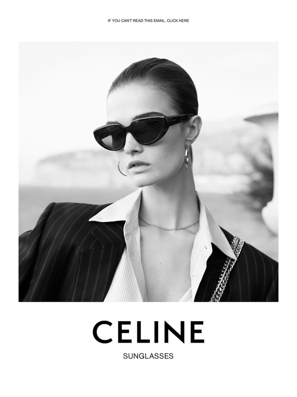 CÉline Celine Sunglasses Milled