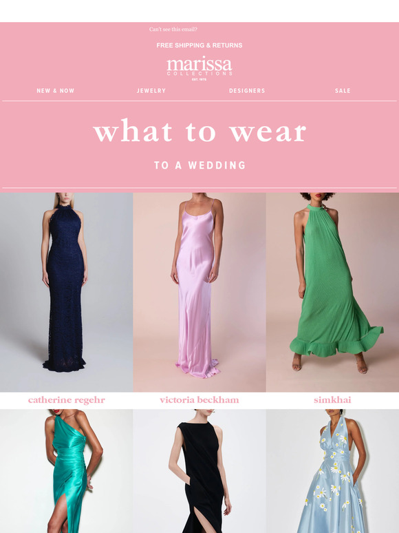 Marissa Collections: Your Wedding Guest Checklist 💖 | Milled