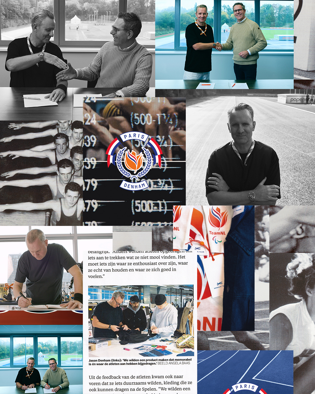 Denham: DENHAM x Team NL: The Olympic Dream with Jason Denham | Milled