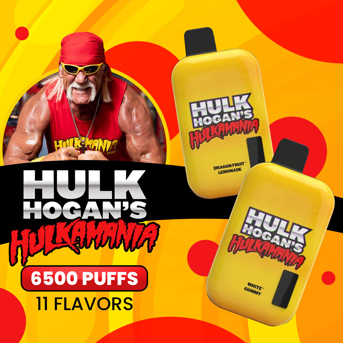 Flawless Vape Shop: SHOP💪Hulk Hogan Disposables!👀 | Milled