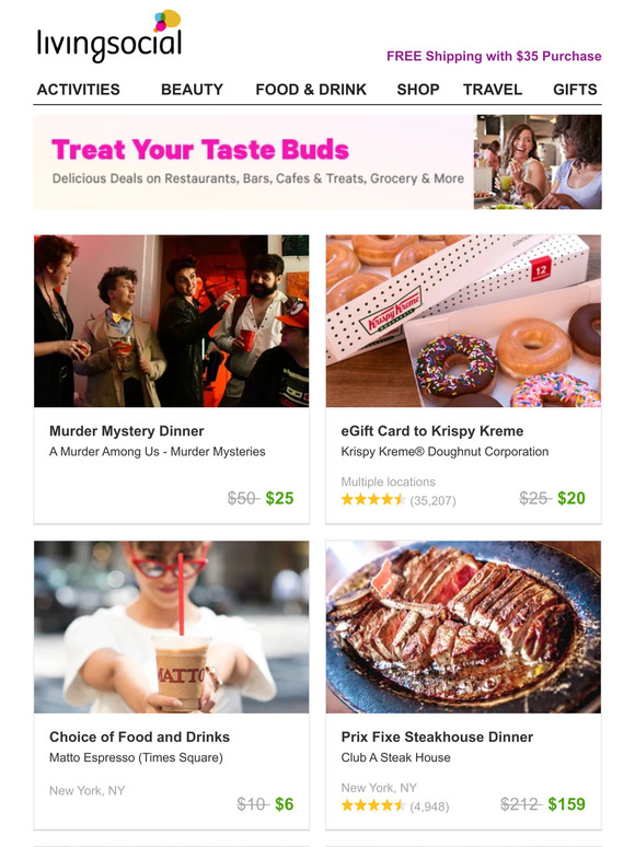 LivingSocial: Deals so good you can practically taste them... | Milled