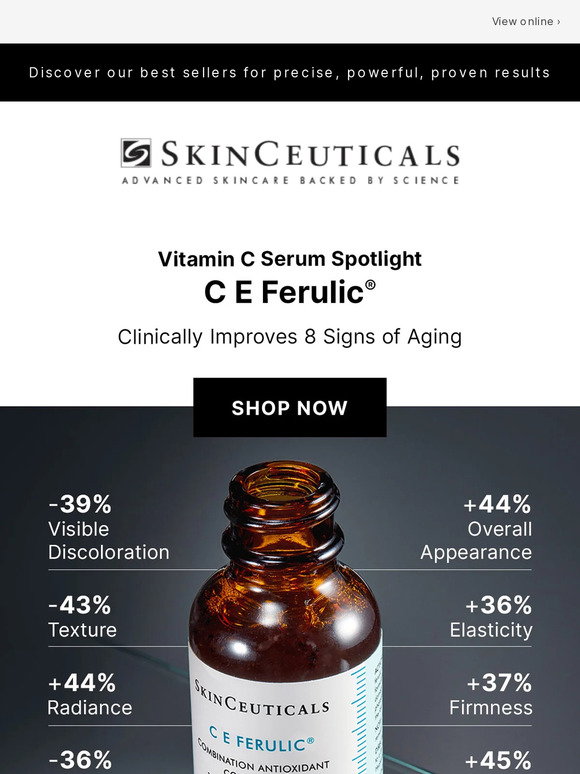Skinceuticals: Clinically Correct 8 Signs of Aging with C E Ferulic ...
