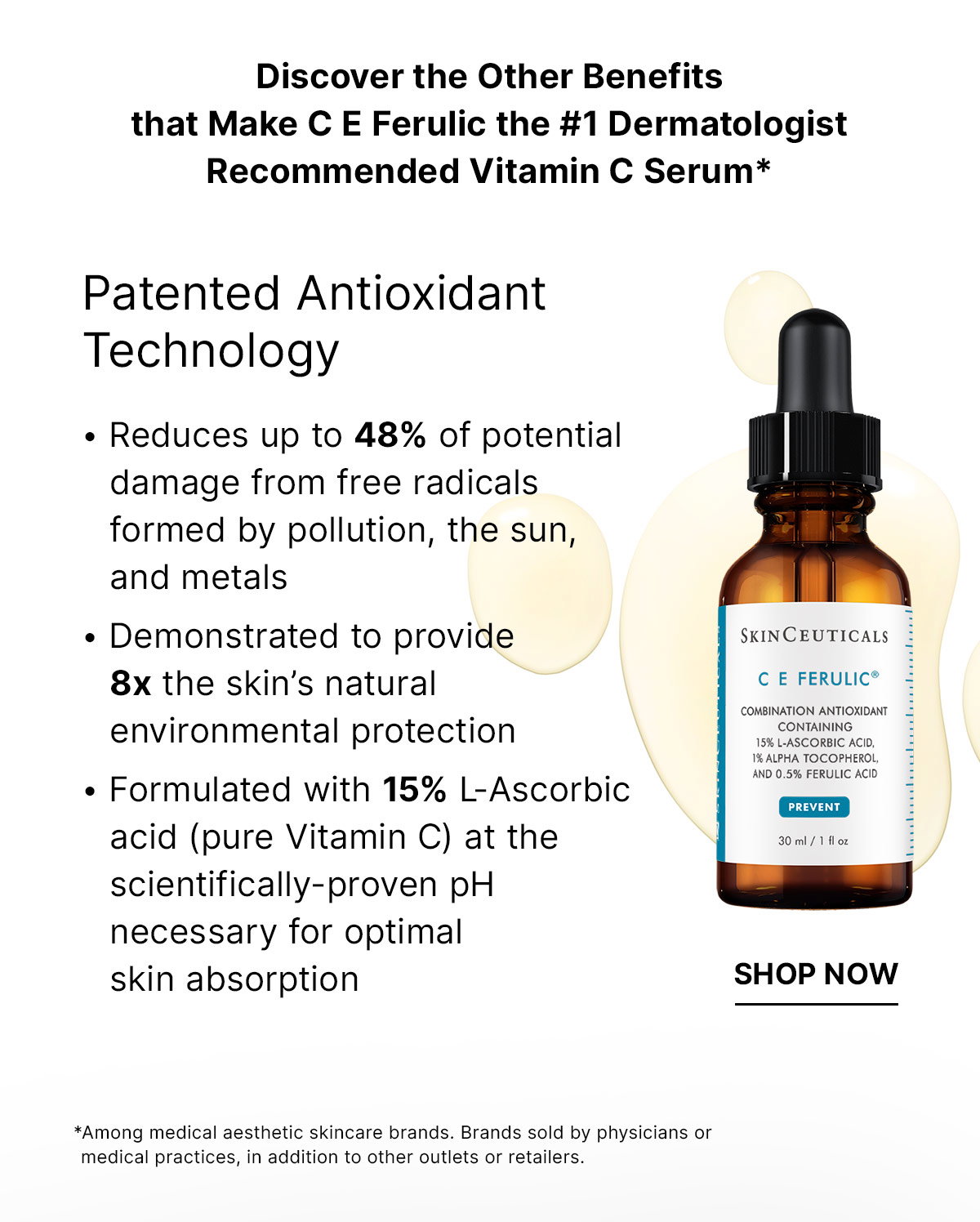 Skinceuticals: Clinically Correct 8 Signs of Aging with C E Ferulic ...