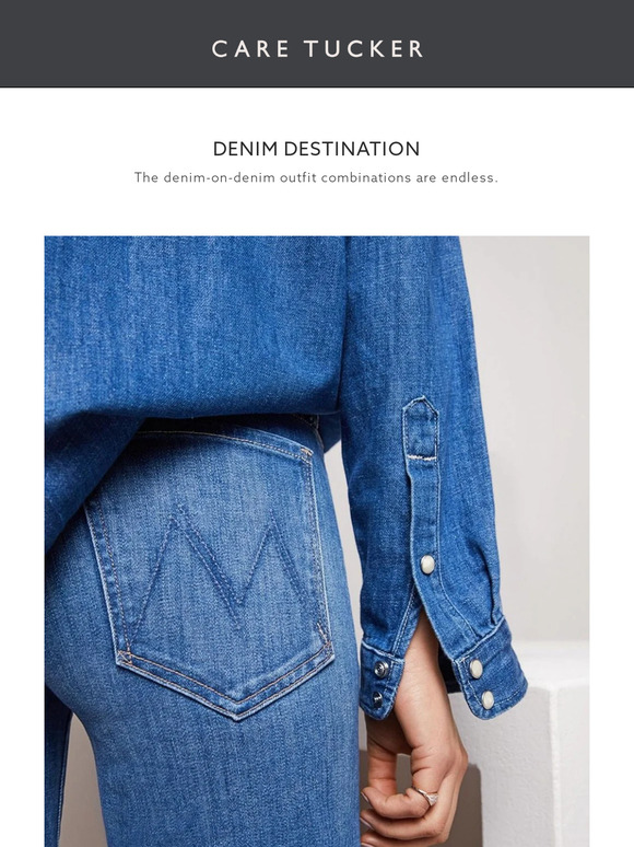 Care Tucker: Head-to-Toe Denim Is Back | Milled