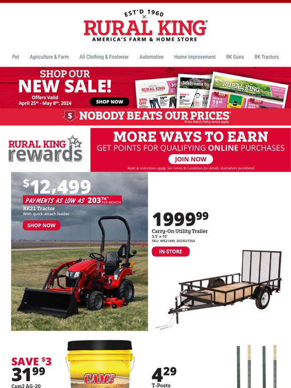 Rural King: Gearing Up for Growth: Planting Season is Here - Time to ...