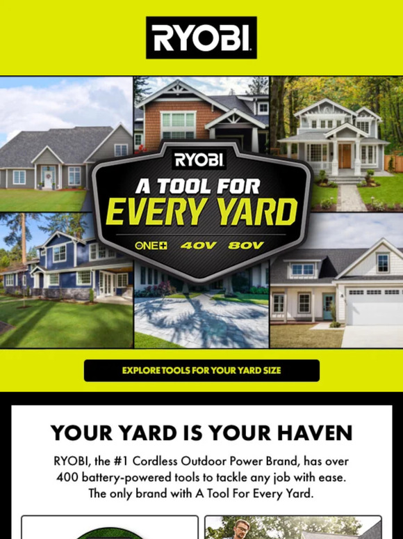 Ryobi: The #1 Cordless Outdoor Power Brand Has A Tool For Your Yard ...