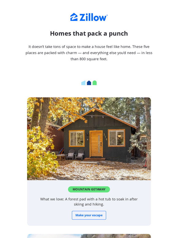 Zillow: 5 tiny homes that’ll blow you away | Milled