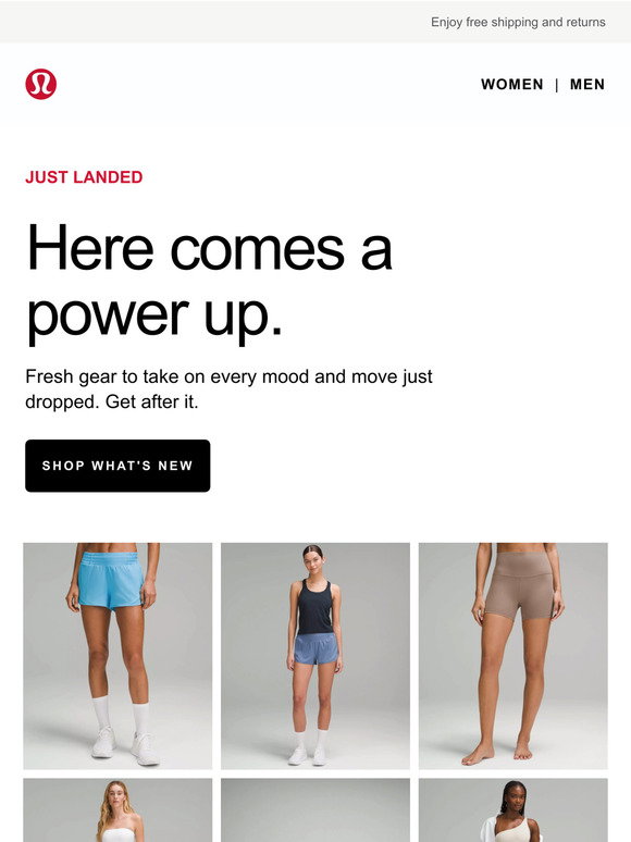 lululemon: Incoming: instant motivation | Milled