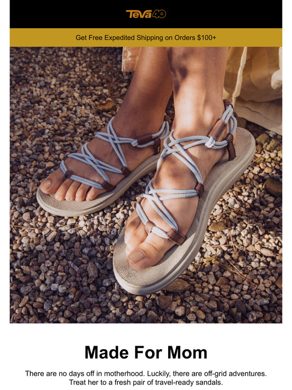 Teva: Get it in time for Mother’s Day | Milled