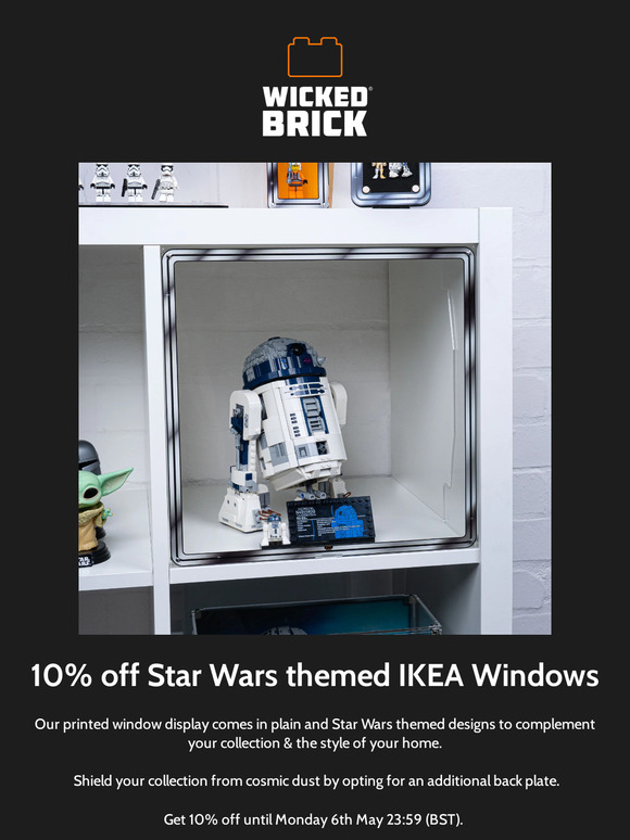 Wicked Brick: New Star Wars themed IKEA KALLAX windows | Milled