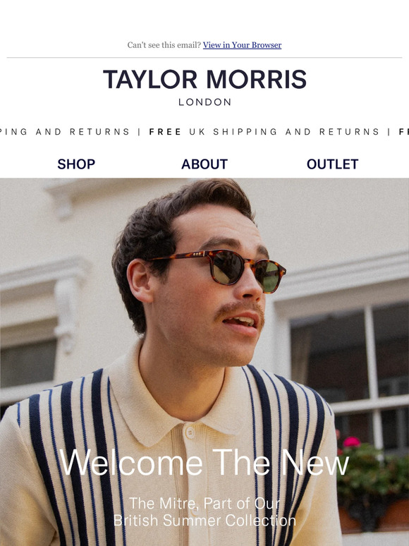 Taylor Morris Eyewear: The Mitre: We Think You'll Love This One 🤩 | Milled